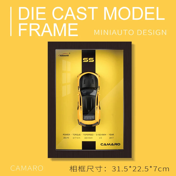 Miniauto 3D Chevrolet Camaro Frame – Diecast Station